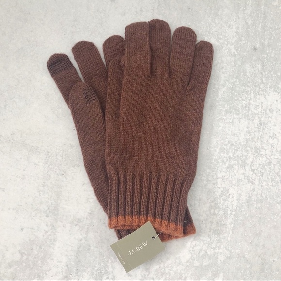 J. Crew | Accessories | J Crew Mens Tipped Tech Friendly Lambswool ...